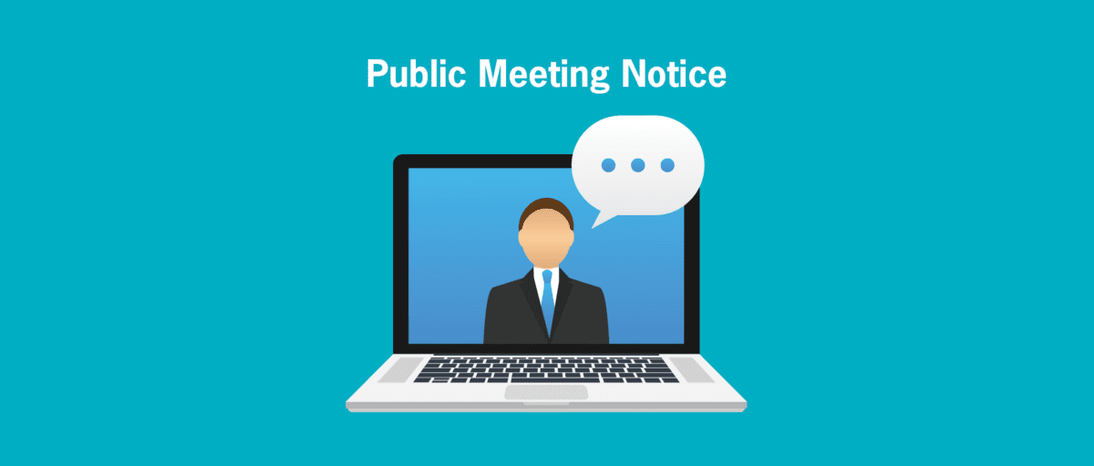 Public Meeting Notice: 2022 Community Planning & Facility Partnerships ...